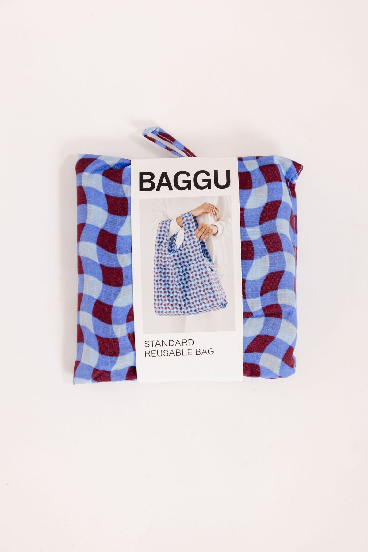 Baggu Standard Wavy Gingham Blue – Soel Boutique